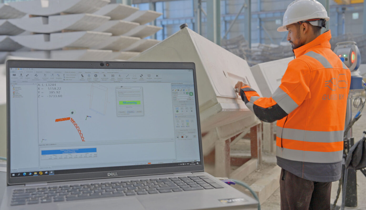 Virtual ring build for tunnel segments | Fast master ring verification